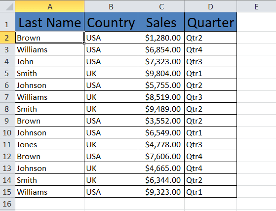 How To Sort In Excel - Step-by-Step Tutorial » Excelsavy