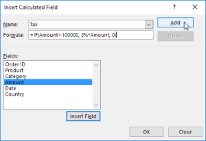 Calculated Field And Calculated Item In Pivot Table: Step-by-Step Tutorial