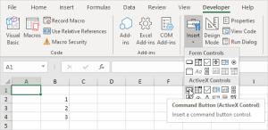 Working With ActiveX Controls In Excel VBA - Complete Tutorial » Excelsavy