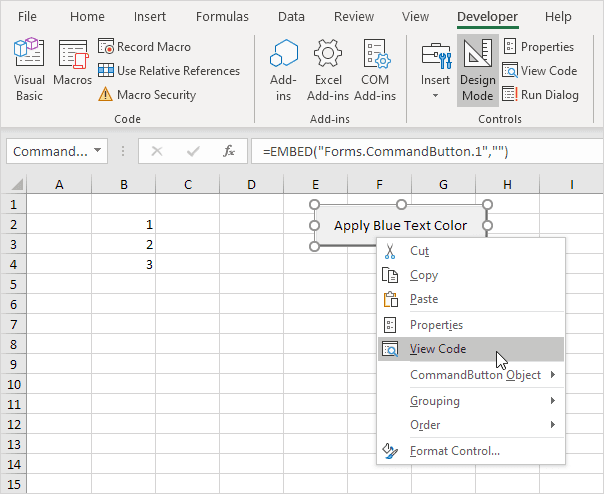 Working With Activex Controls In Excel Vba Complete Tutorial Excelsavy